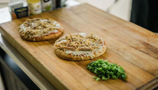 Asian BBQ Chicken Flatbread Recipe - Masterbuilt