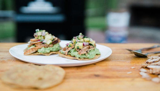 Chipotle Chicken Tostadas Recipe - Masterbuilt