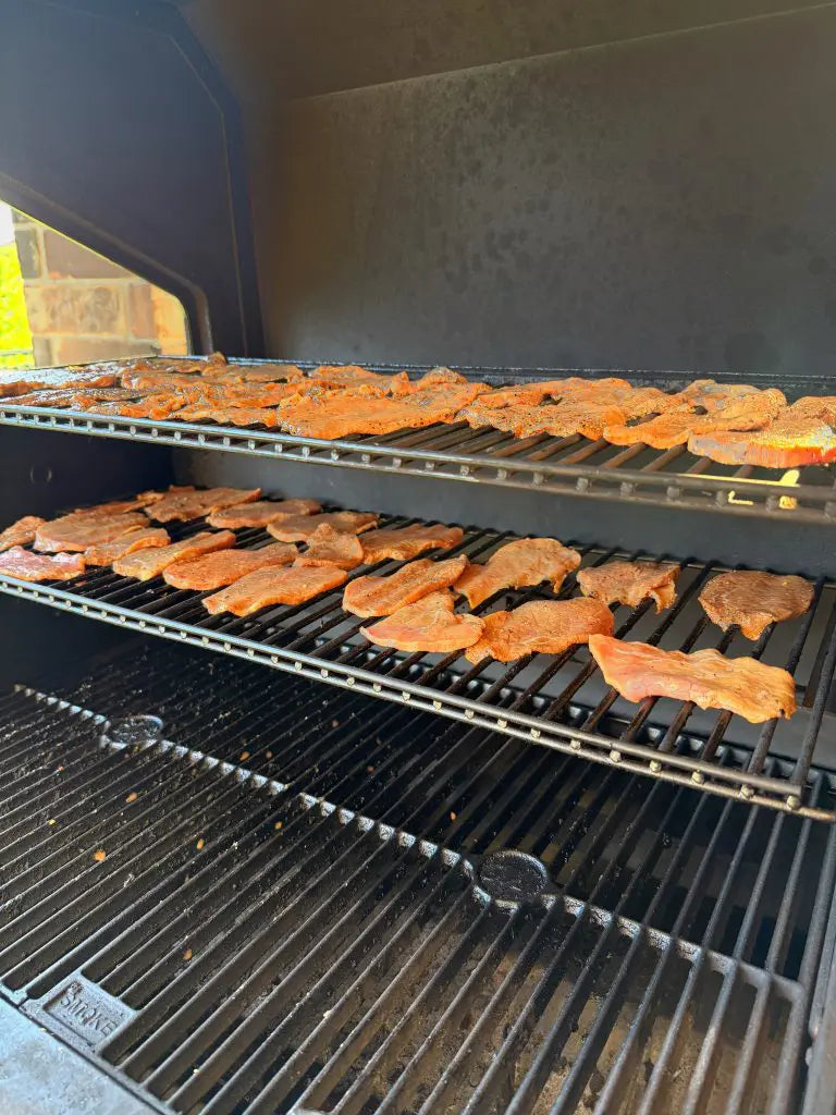 Dr Pepper Smoked Beef Jerky - Masterbuilt