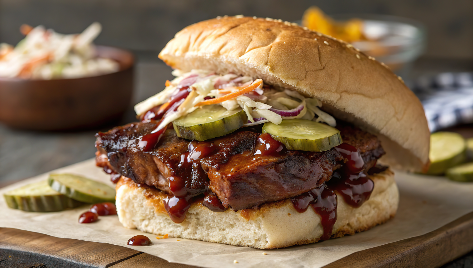 Dr. Pepper Glazed Rib Sliders - Masterbuilt