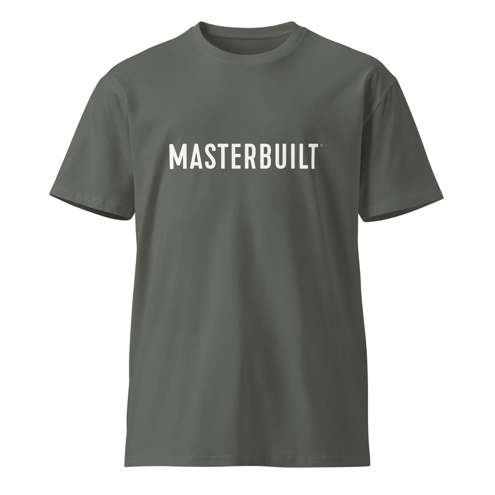 Masterbuilt Logo Unisex Premium T-Shirt (Grey)